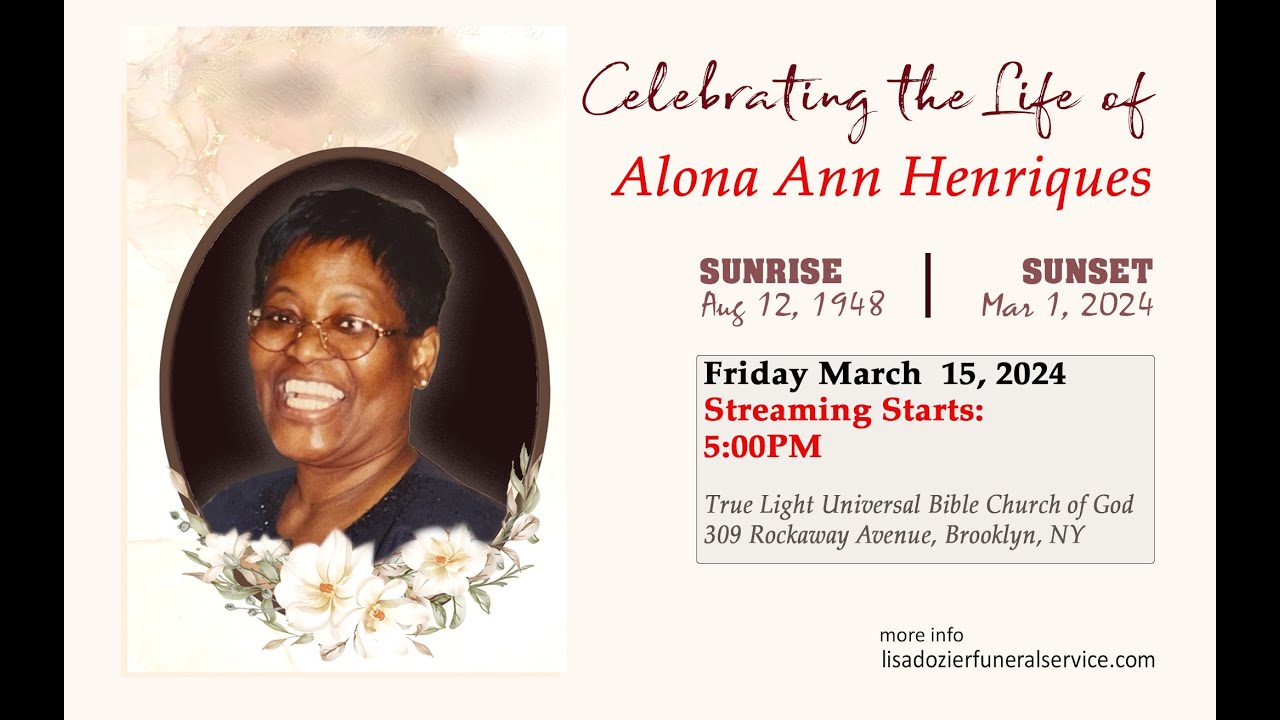 Alona Ann Henriques FS - YouTube