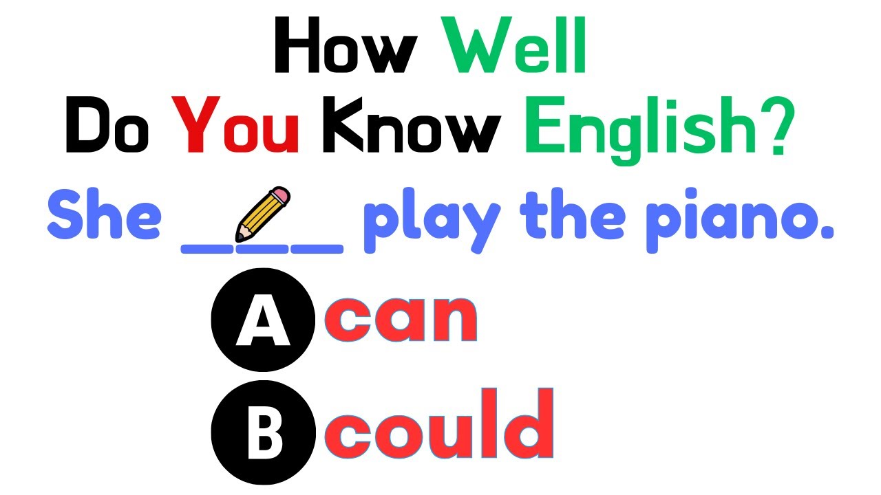 How Well Do You Know English Take This Grammar Test! - YouTube
