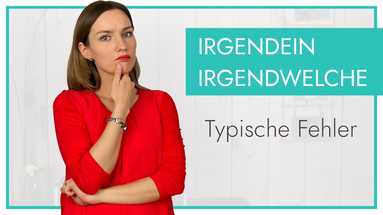 Hast du irgendwelche Idee? | Typische Fehler - YouTube