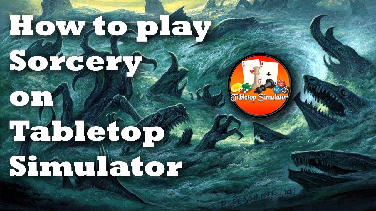How to Play Sorcery Contested Realm on Tabletop Simulator - YouTube