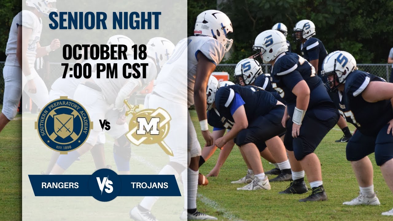 2024 Football Southern Prep vs. Meadowview Christian 10/18 - YouTube