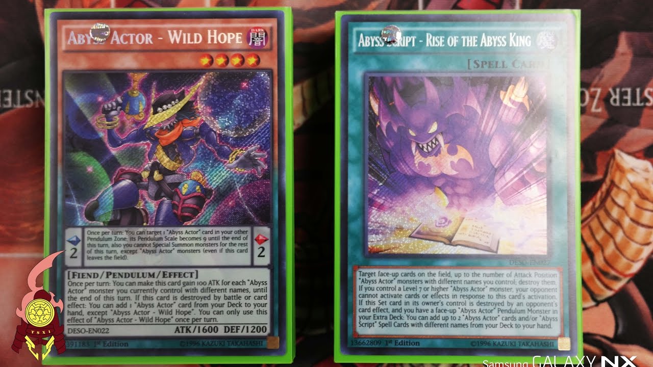 *YUGIOH* ABYSS ACTOR DECK PROFILE!! Ft. VIC! Post Destiny Soldiers ...