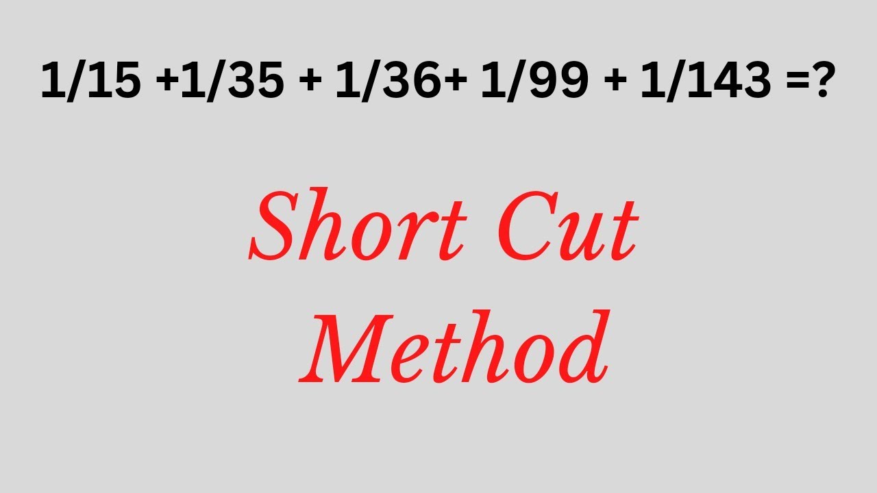 Maths Easy Trick / Number System / Short Cut Method - YouTube