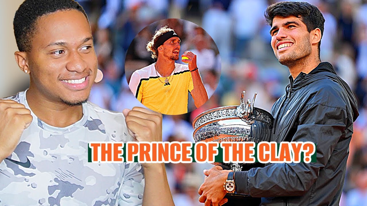 BABY GOAT! Alcaraz makes MORE HISTORY with Zverev Comeback | Roland ...