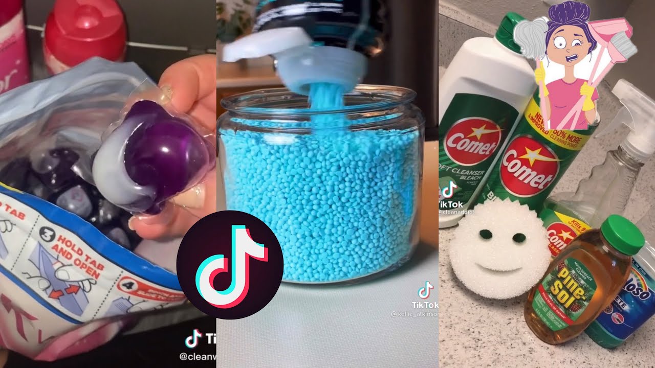 CLEANING TIKTOK COMPILATION 🧽🧼 CLEANTOK ASMR - YouTube