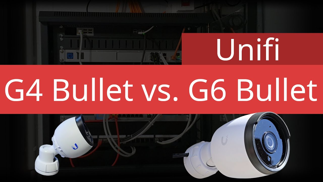 Unifi - G4 Bullet vs. G6 Bullet + Vorstellung der G6 + Bildvergleich ...