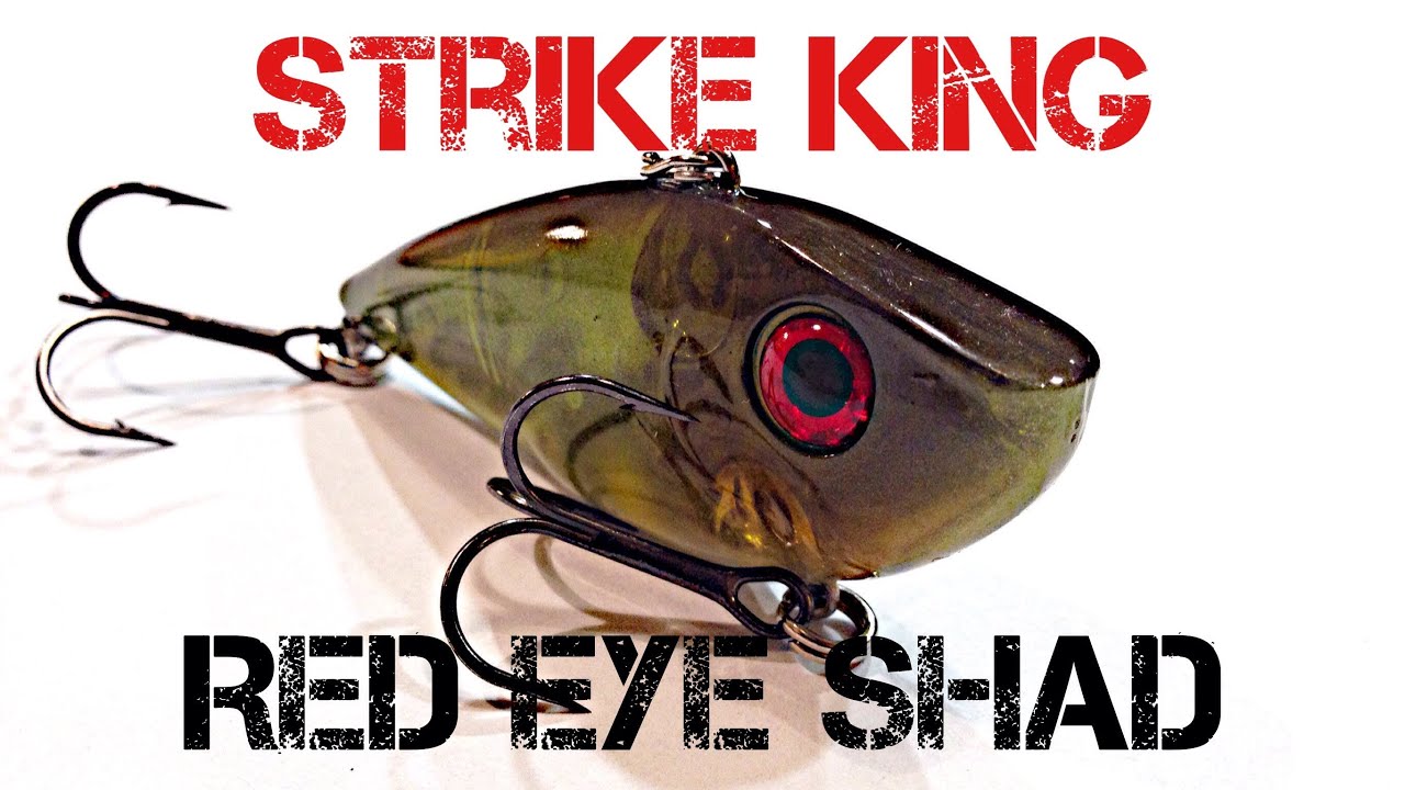 Lure Review- Strike King Red Eye Shad - YouTube