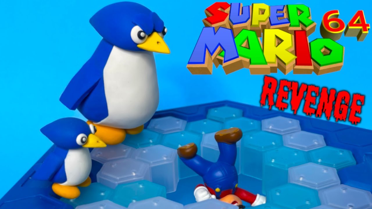Making Penguins from Super Mario 64 | Polymer Clay - YouTube