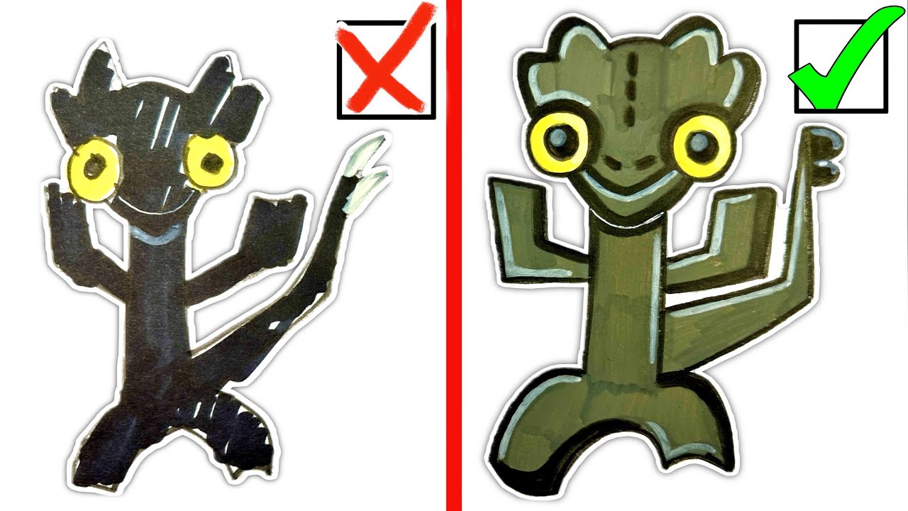 Drawing Compilation with Toothless Dancing Meme 🐉 - YouTube