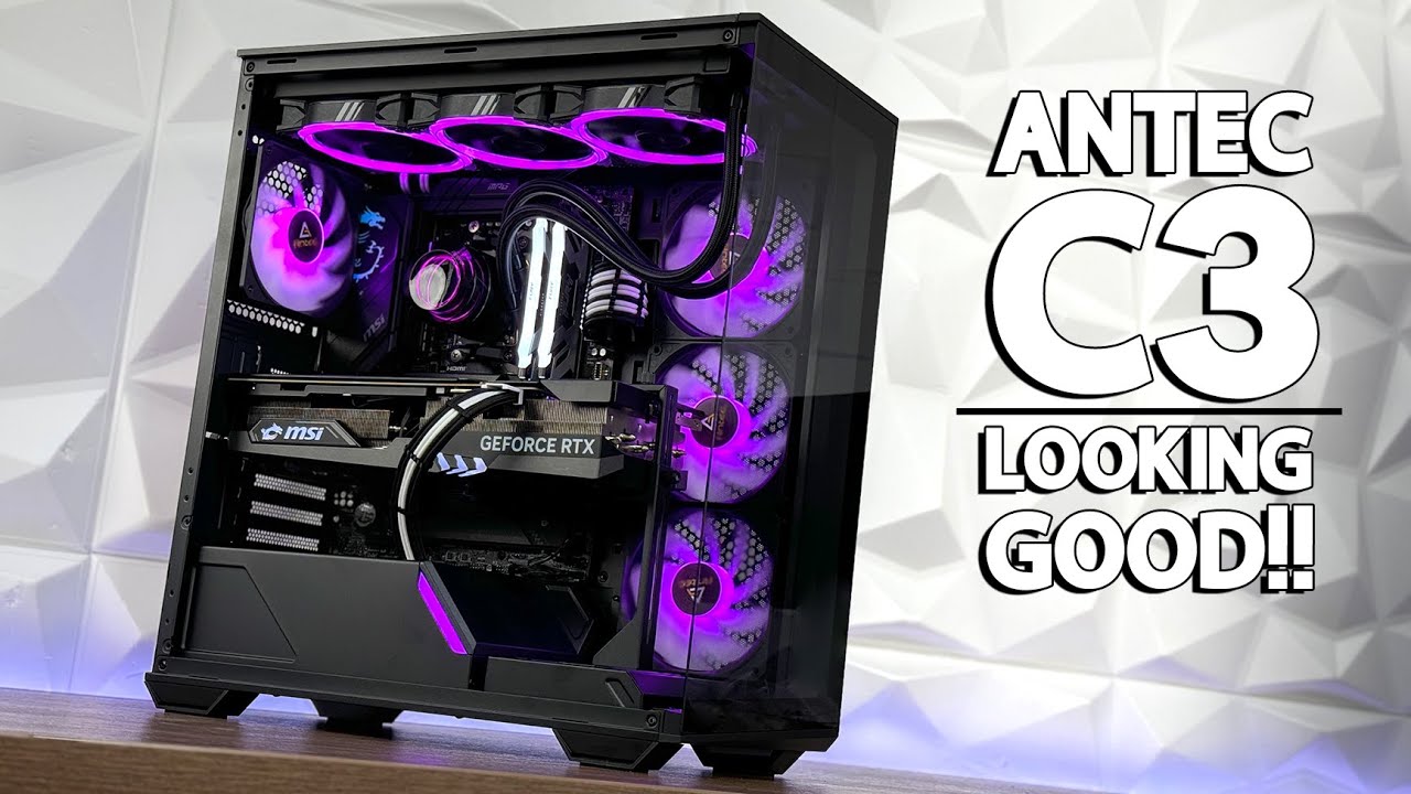 Affordable & Different Fish Tank Case - ANTEC C3 ARGB - YouTube