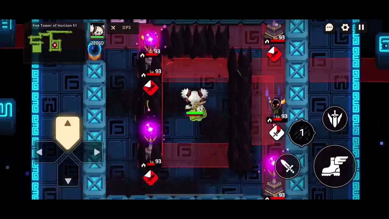 Guardian tales Fire Tower Horizon 51 (Rey) - YouTube