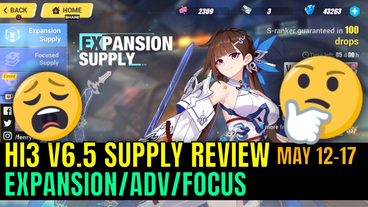 [HI3 Banner Review] V6.5 Last Supplies before V6.6 - YouTube