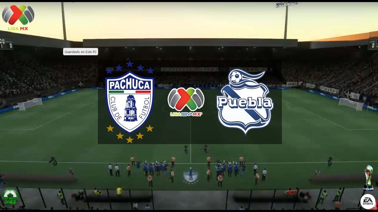 PACHUCA vs PUEBLA | LA LIGA MX | EA Sports | PSD1EZ - YouTube