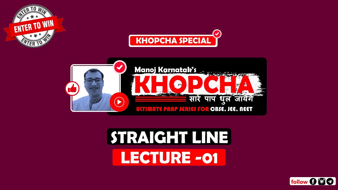 Straight Lines Class 11 | Definition | Slope or Gradient of a Line ...