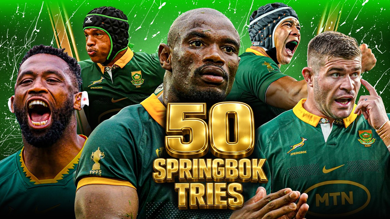 TOP 50 Springbok Tries That HUMILIATED Their Opponents - YouTube