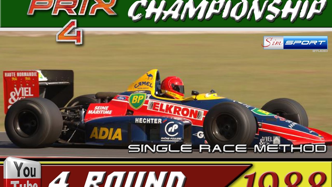 Grand Prix 4. Mod 1988. 4 round. No comments - YouTube