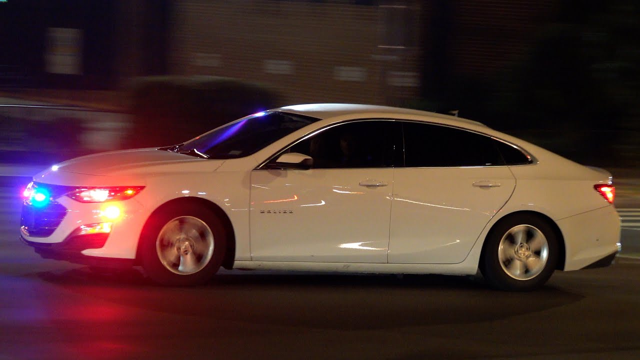 Washington DC Metropolitan Police Unmarked Chevy Malibu Responding ...