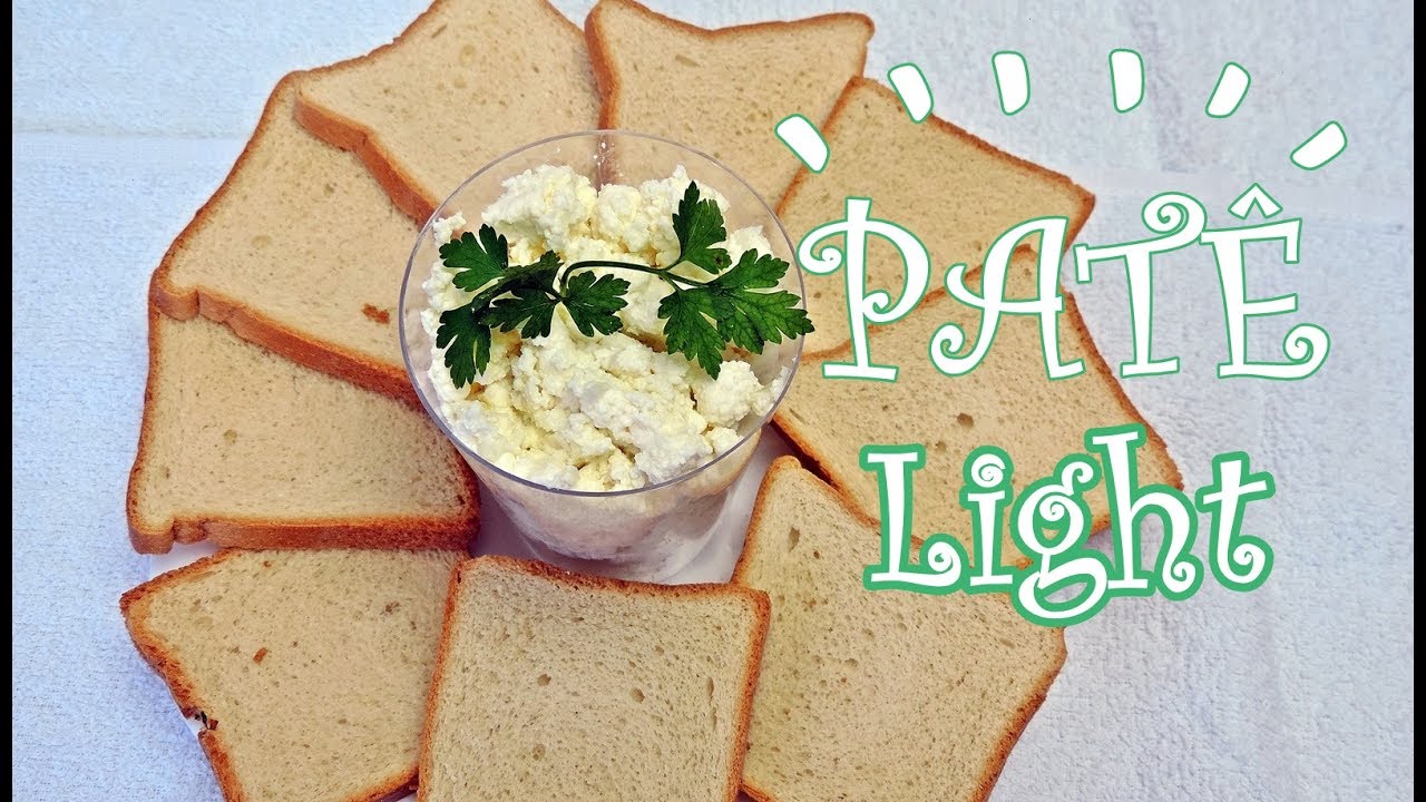 PATÊ LIGHT - Rápido e Fácil - YouTube