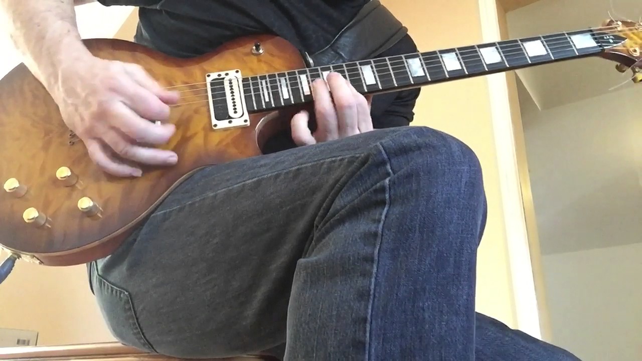 Carvin CS6 Custom riffing - YouTube