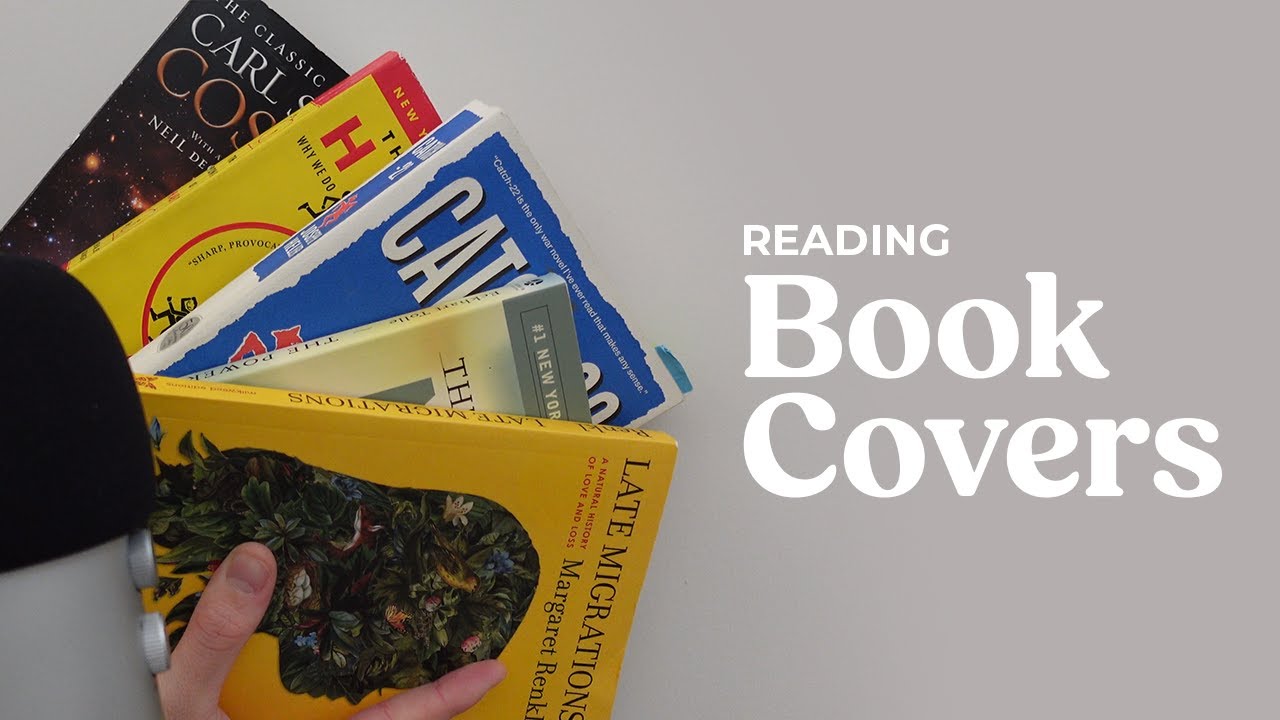 ASMR - Reading Book Covers Ep. 2 - YouTube