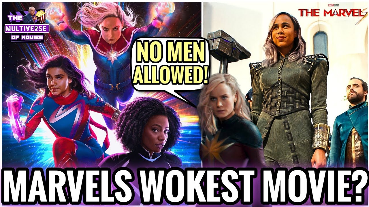 THE MARVELS TEASER TRAILER IS WOKE? BRIE LARSON IS BACK? M-SHE-U? - MCU ...