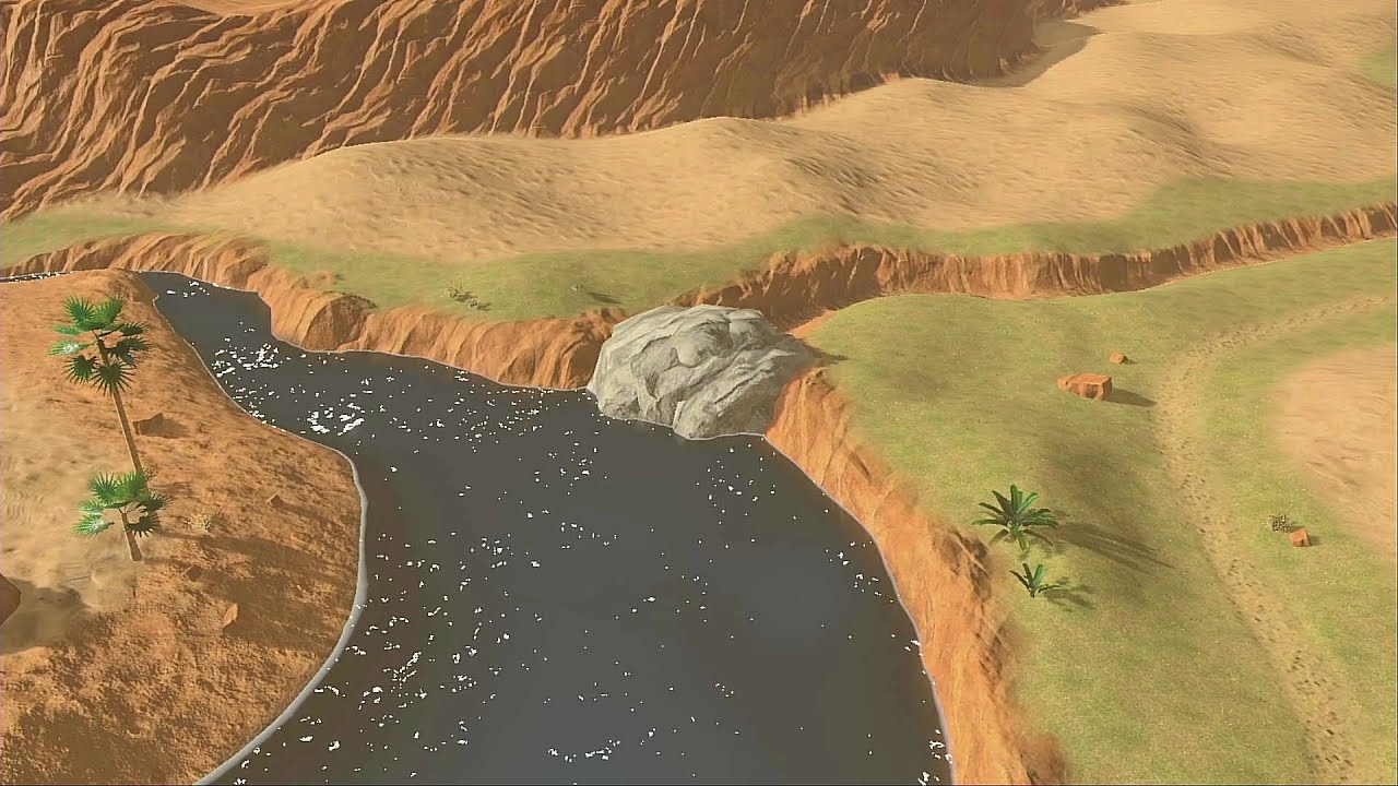 Mario Golf Super Rush Part 11: A giant Rock is blocking the Water ...