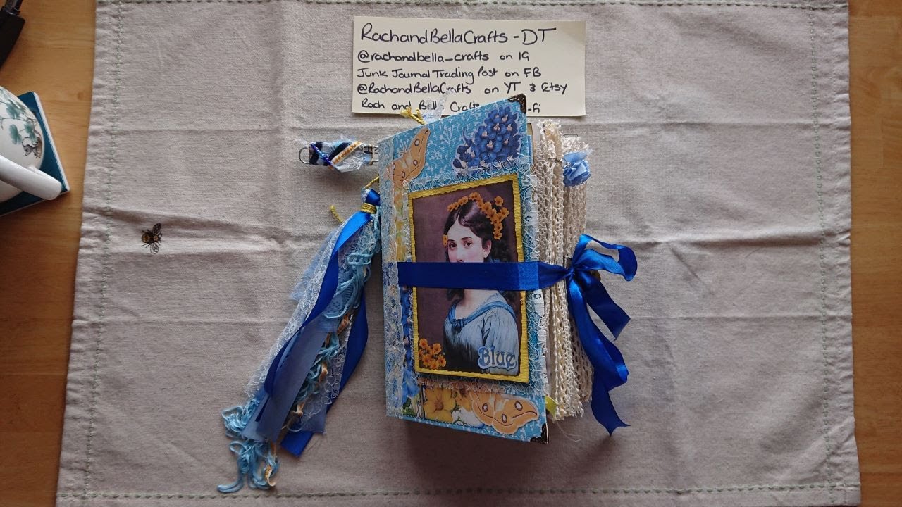 Truly Blue Journal Making Series - A Design Team Project - Part 5 ...