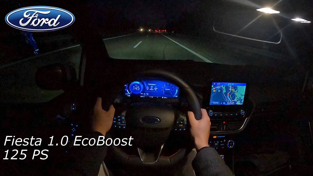 2023 Ford Fiesta 1.0 EcoBoost Hybrid 125 PS NIGHT POV DRIVE TOPSPEED ...