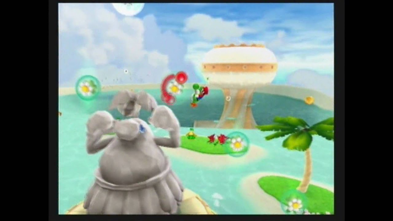 Super Mario Galaxy 2 - Starshine Beach's Green Stars part 1 - YouTube
