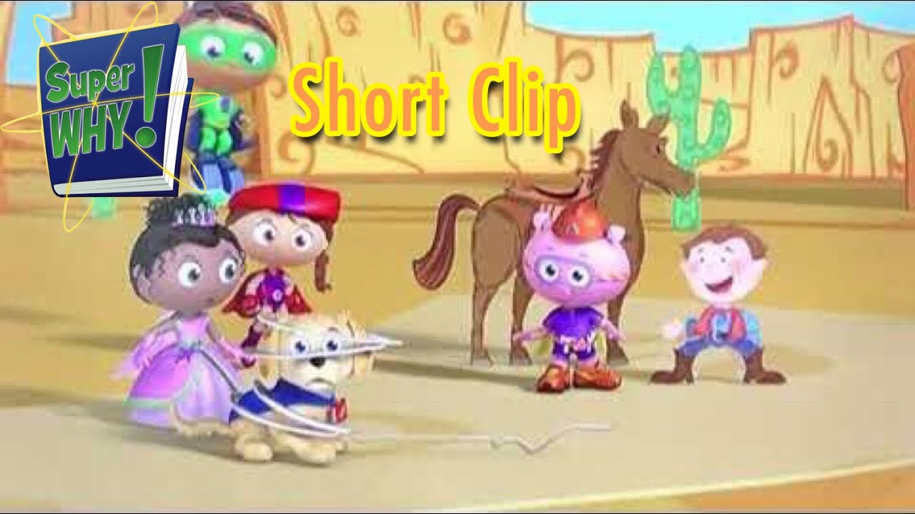 Super Why Short Clip in 4K Princess Presto Helps Jasper Spin His Lasso ...