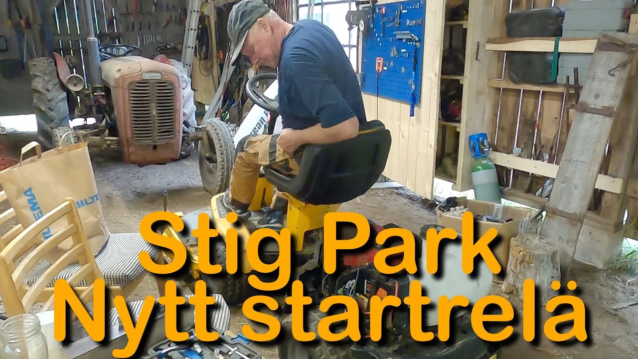 Stiga Park Comfort får nytt startrelä (109 kr för nytt startrelä till ...