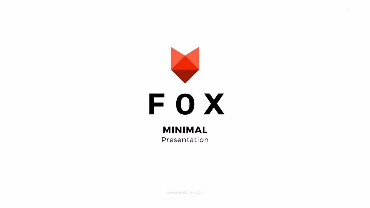 The fox powerpoint presentation template - YouTube