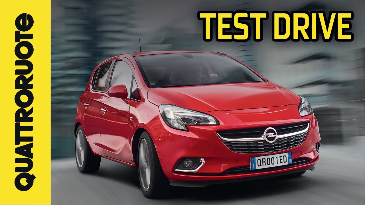 Opel Corsa 1000 Ecotec 2015 Test Drive - YouTube