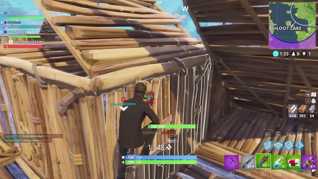 Fortnite I Getting Carried - YouTube