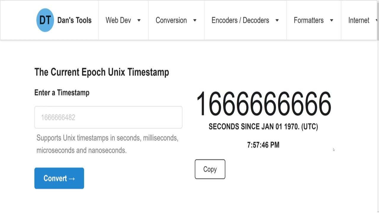 happy 1666666666 - YouTube