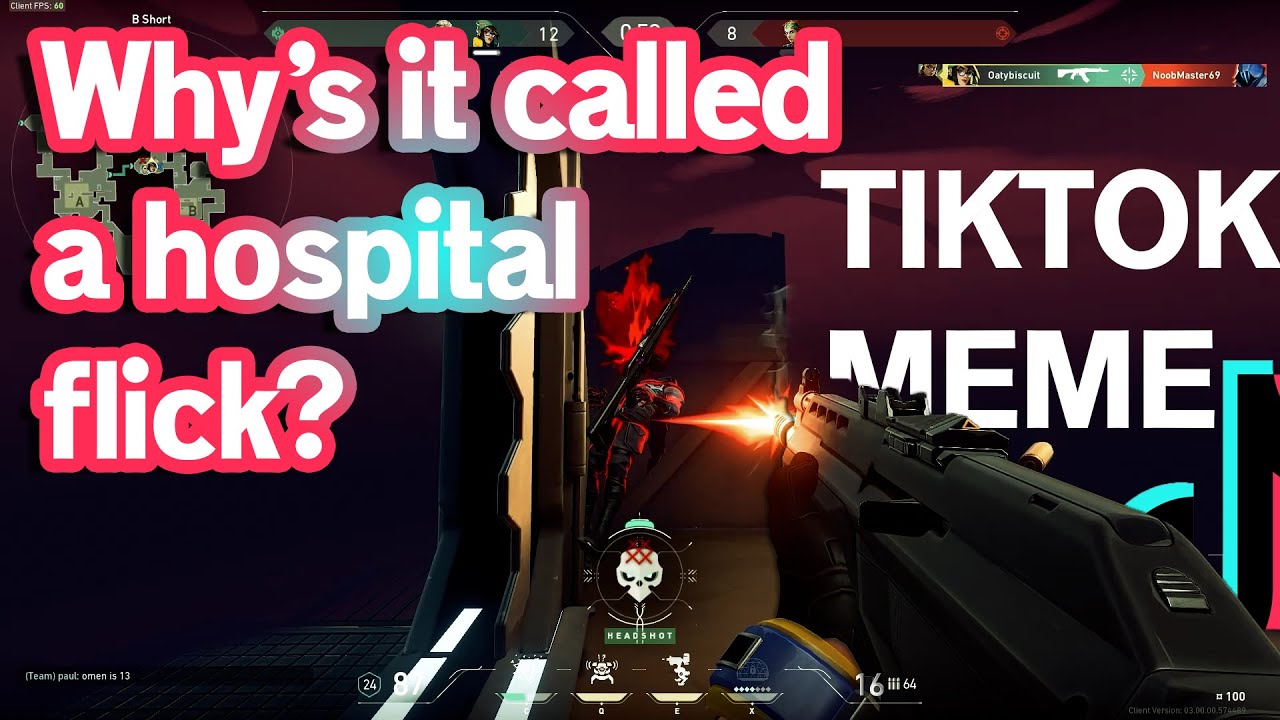 Why's it called a Hospital Flip? Valorant meme montage #tiktok - YouTube