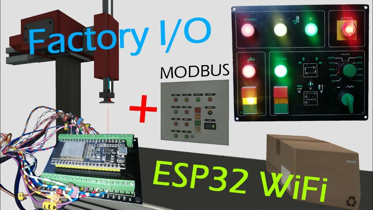 🎓ESP32 + Factory IO Modbus TCP/IP Tutorial [ES/EN] (fast tuto) - YouTube