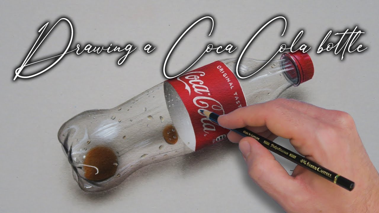 Drawing Coca Cola Bottle - YouTube
