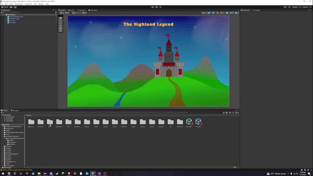 Unity Google Play Games Services GPGS - Conflicting Dependencies Were Found Fix - YouTube