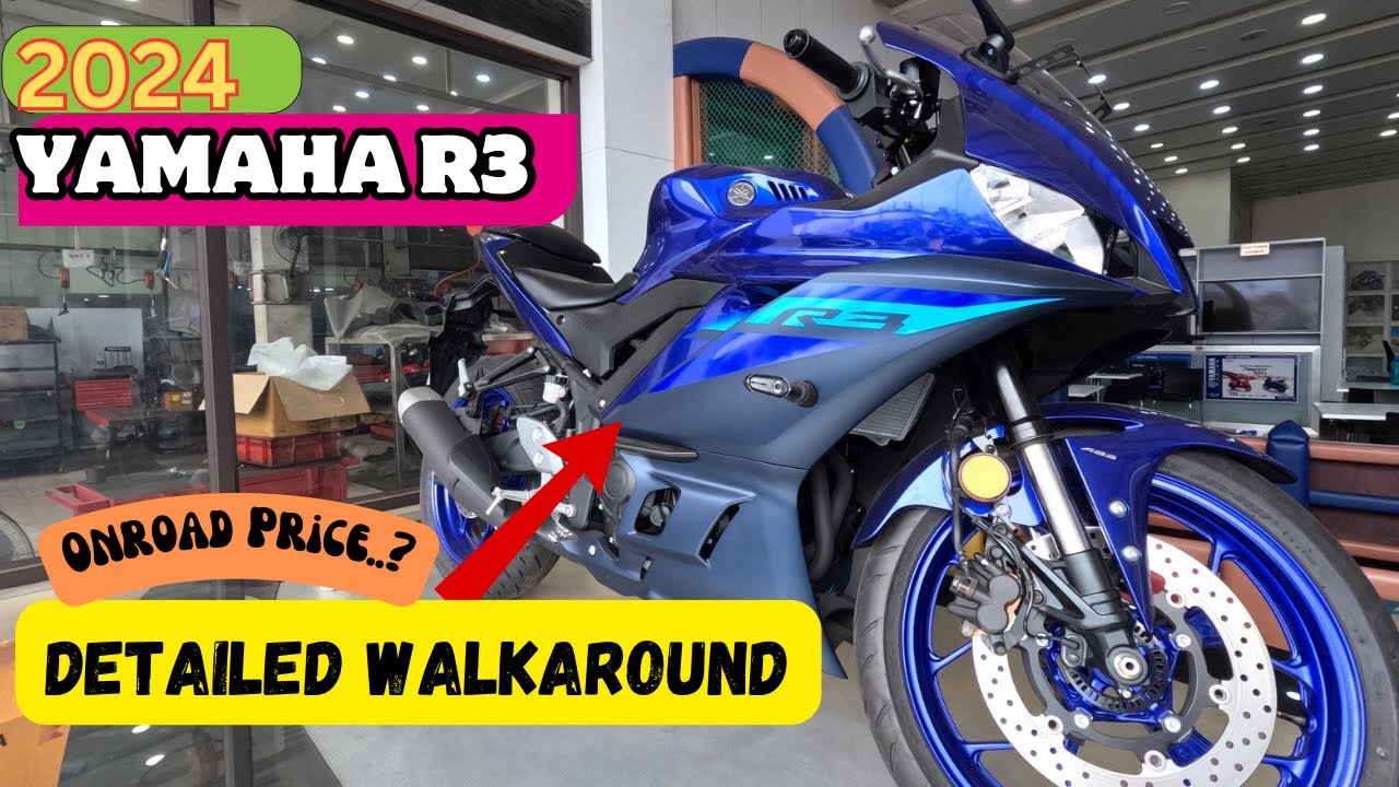YAMAHA R3 Bs6 Detailed Walkaround | Onroad Price | Features | Fishy ...