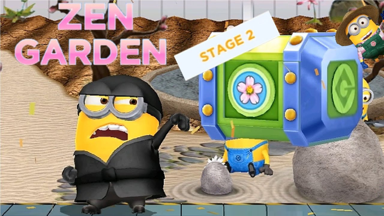 Ninja Minion rush Zen Garden Special mission COMPLETED STAGE 2 gameplay ...