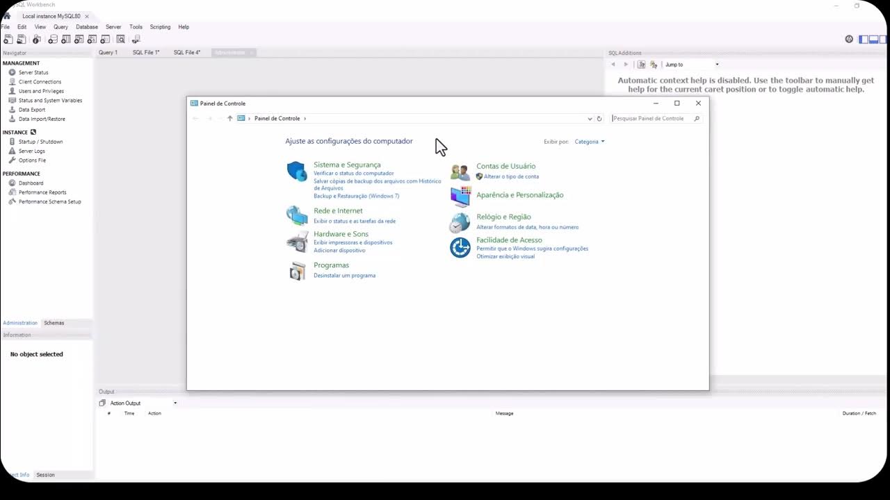 Resolvendo Erro Workbench MySql no Windows 10 - YouTube