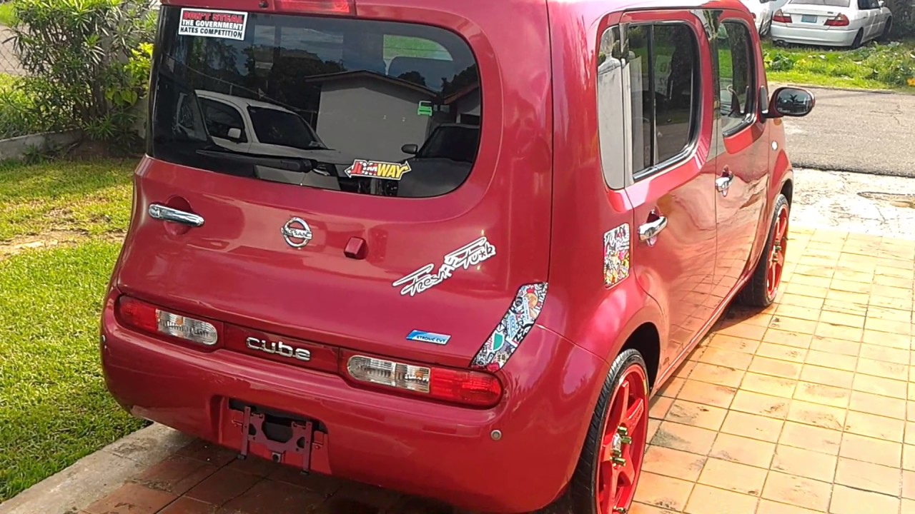 Nissan cube jdm 18" wheels - YouTube