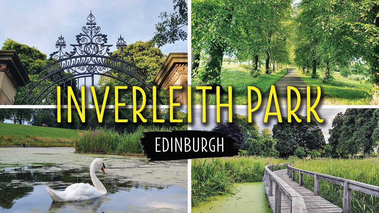 Edinburgh INVERLEITH PARK | Scotland Walking Tour | Edinburgh Hidden ...