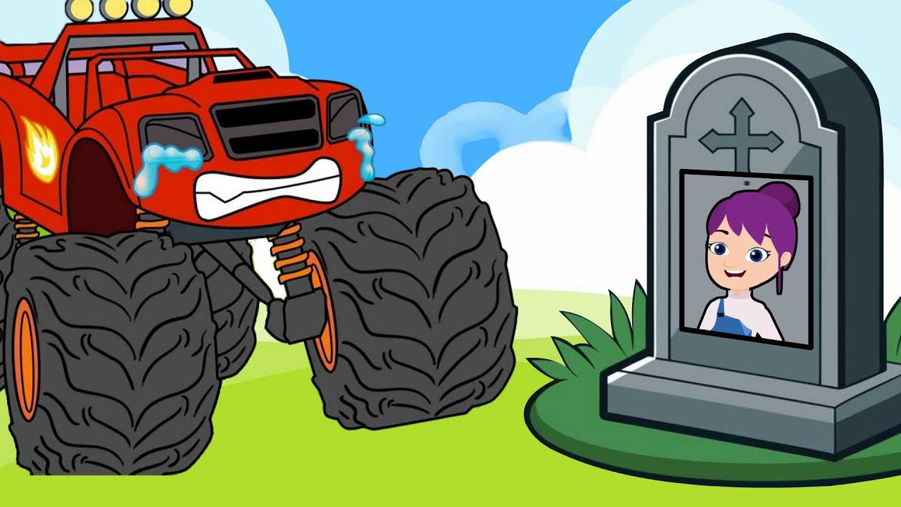 Blaze Cartoon and the Monster Trucks: Goodbye My Best Friend Girl ...