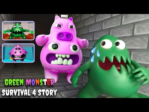 GREEN MONSTER SURVIVAL 4 STORY CHAPTER 1, 2 ANDROID FULL GAMEPLAY ...