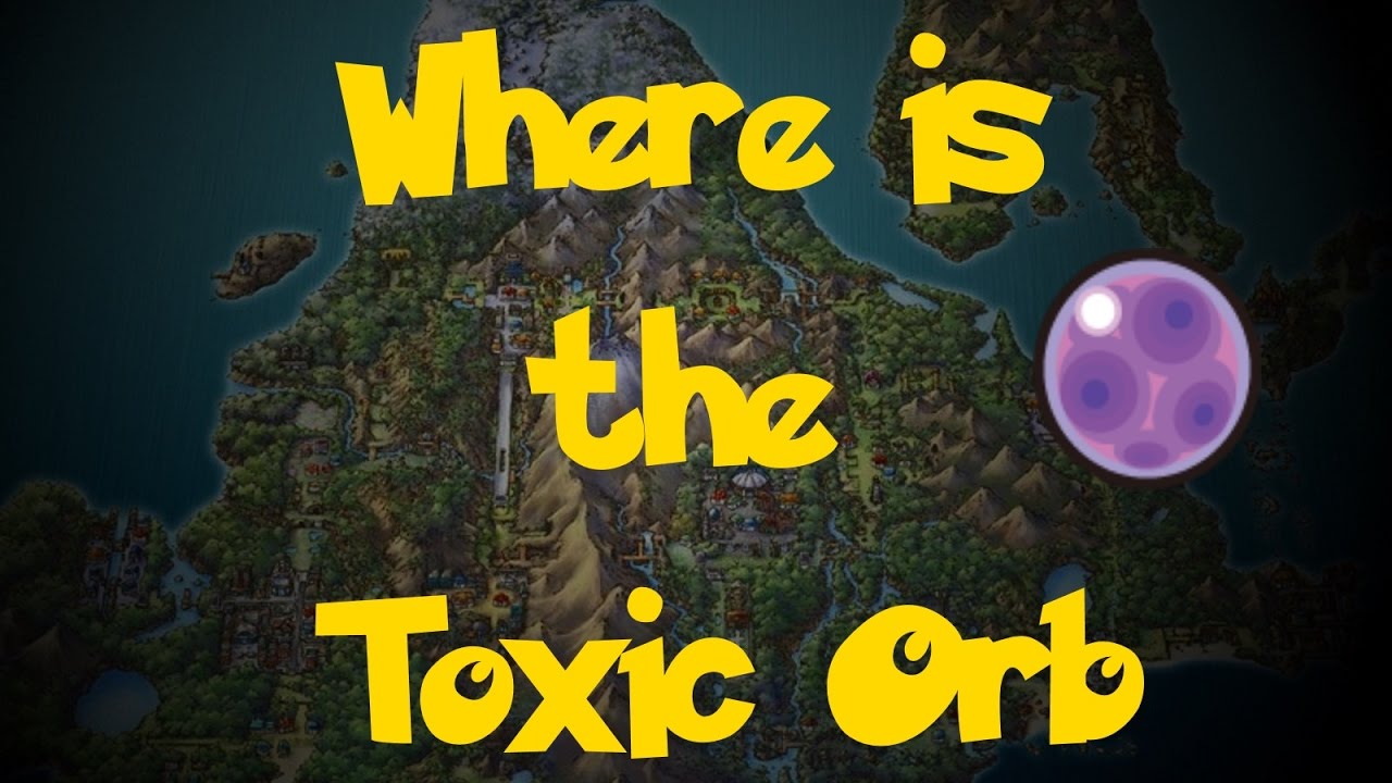 Where Is: The Toxic Orb (Pokemon Diamond/Pearl/Platinum) - YouTube