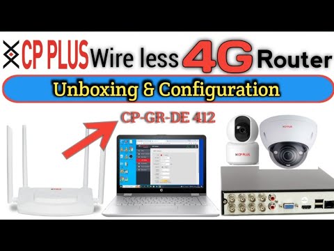 Cp plus 4G Router Configuration || Cp plus 4G Router Password How to ...
