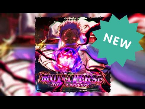 NEW ANIME TOWER DEFENSE GAME - Multiverse Tower Defense - YouTube