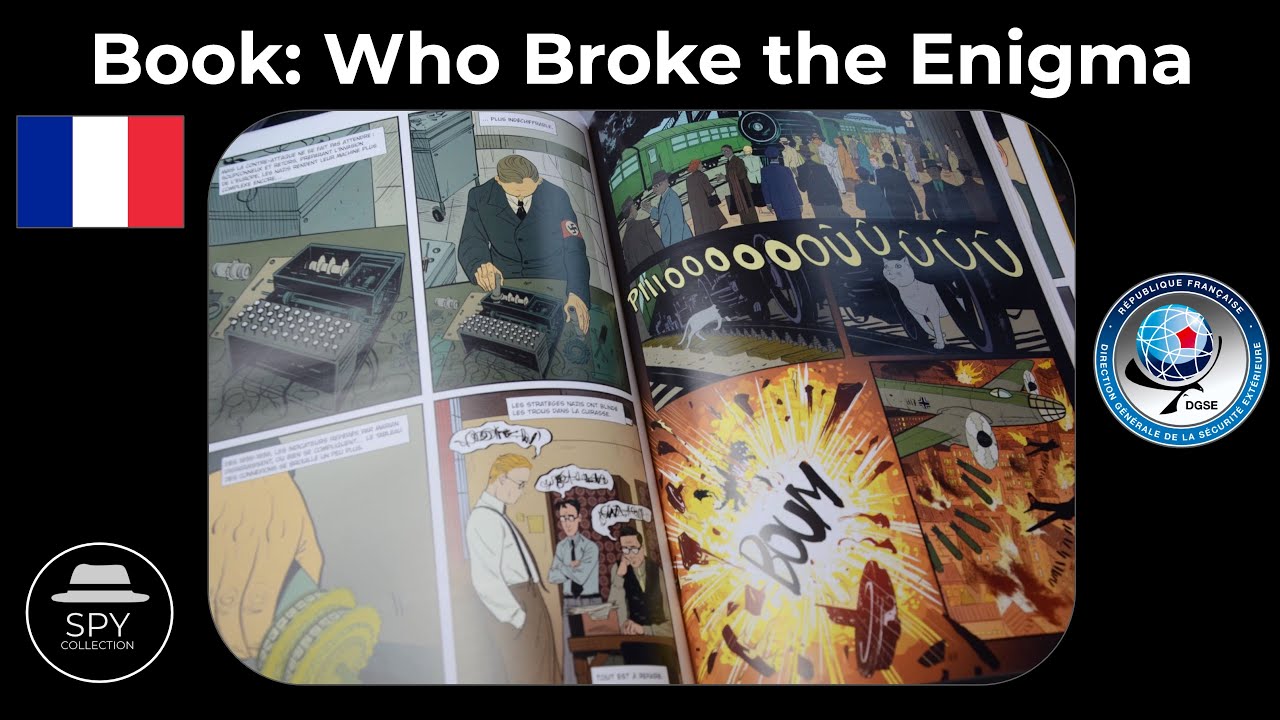 French DGSE Book: Who Broke the Enigma? - YouTube